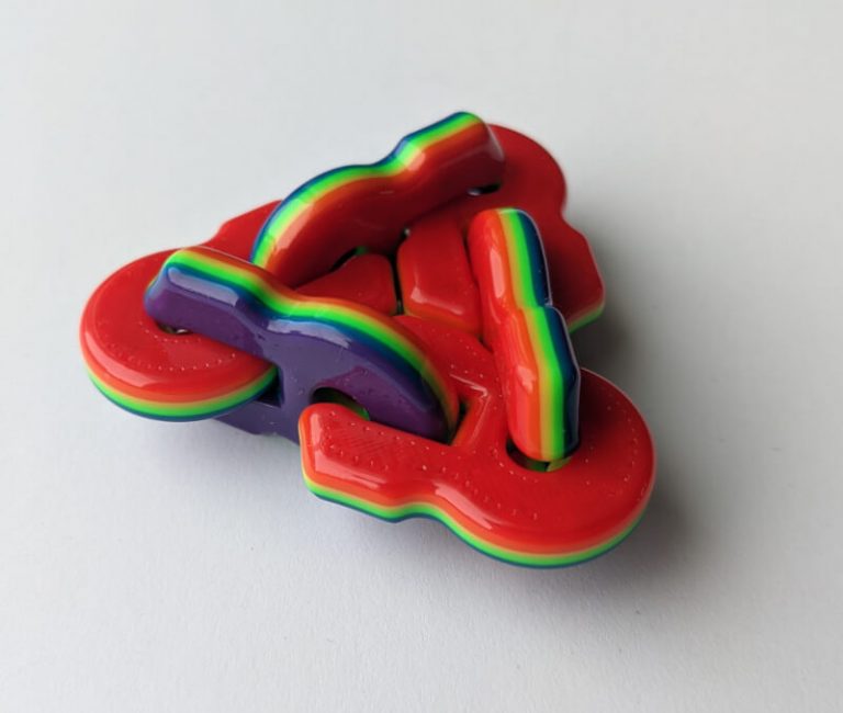 Six Link Fidget - The Ultimate Stress Reliever and Visual Delight